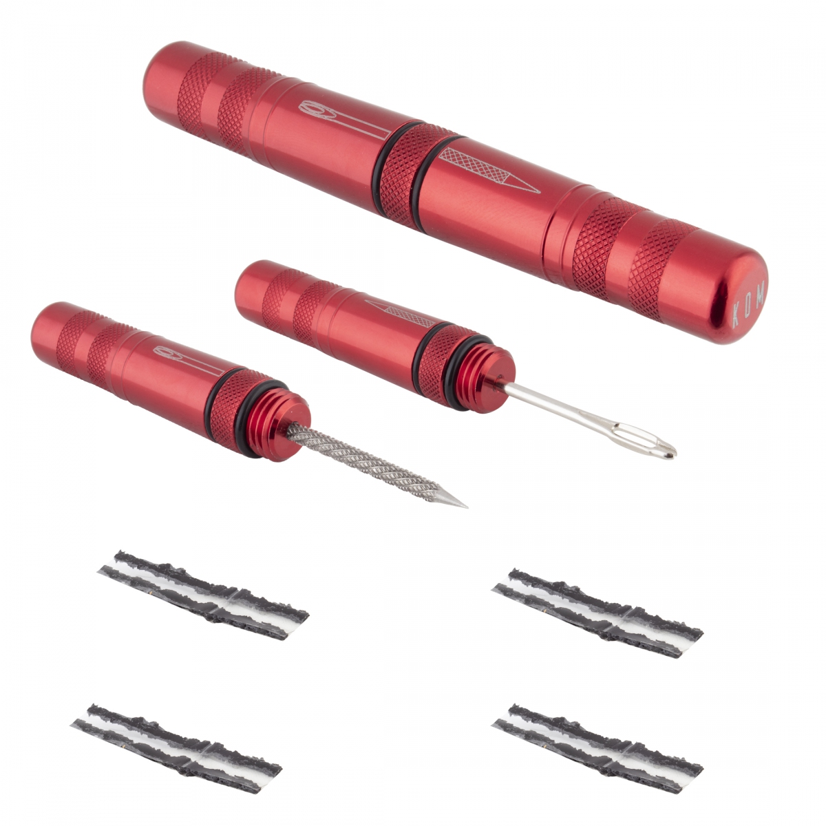 PATCH KIT KOM TUBELESS TIRE REPAIR PLUG KIT ALY RD 10 cs 914427 PATCH KIT KOM TUBELESS TIRE REPAIR PLUG KIT ALY RD 10 cs 914427